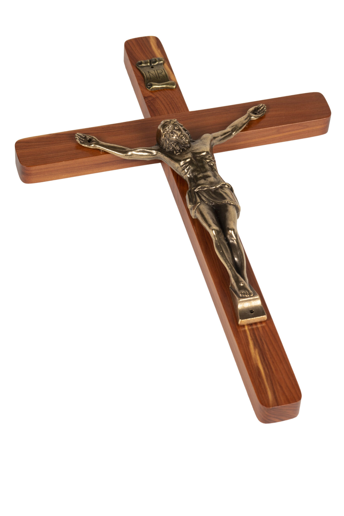 Keepsake Cross in Cedar Wood with Natural Finish - Abbey Caskets