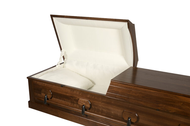 Traditional Walnut in Natural Finish - Abbey Caskets