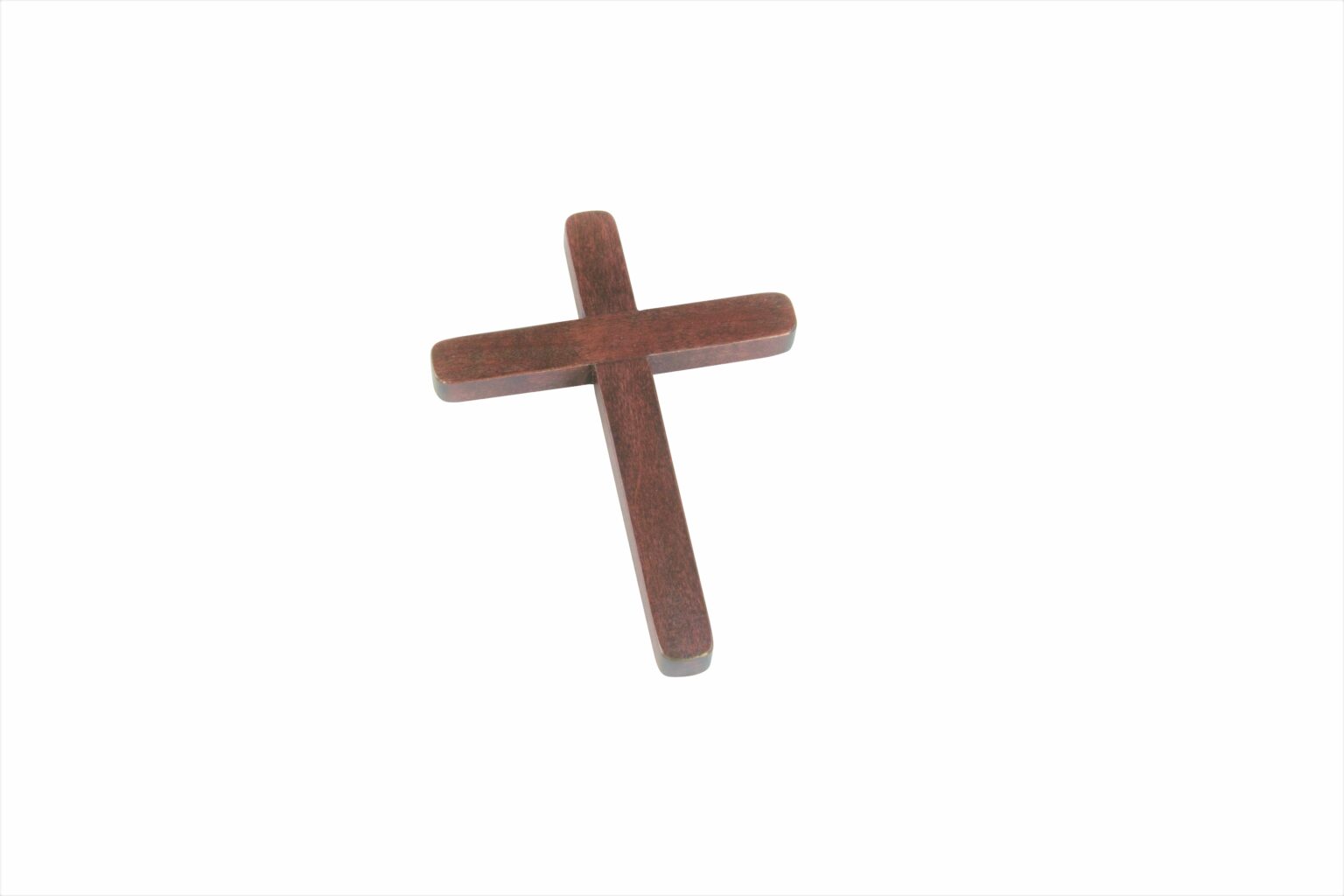 Keepsake Cross in Oak with Medium Brown Finish - Abbey Caskets