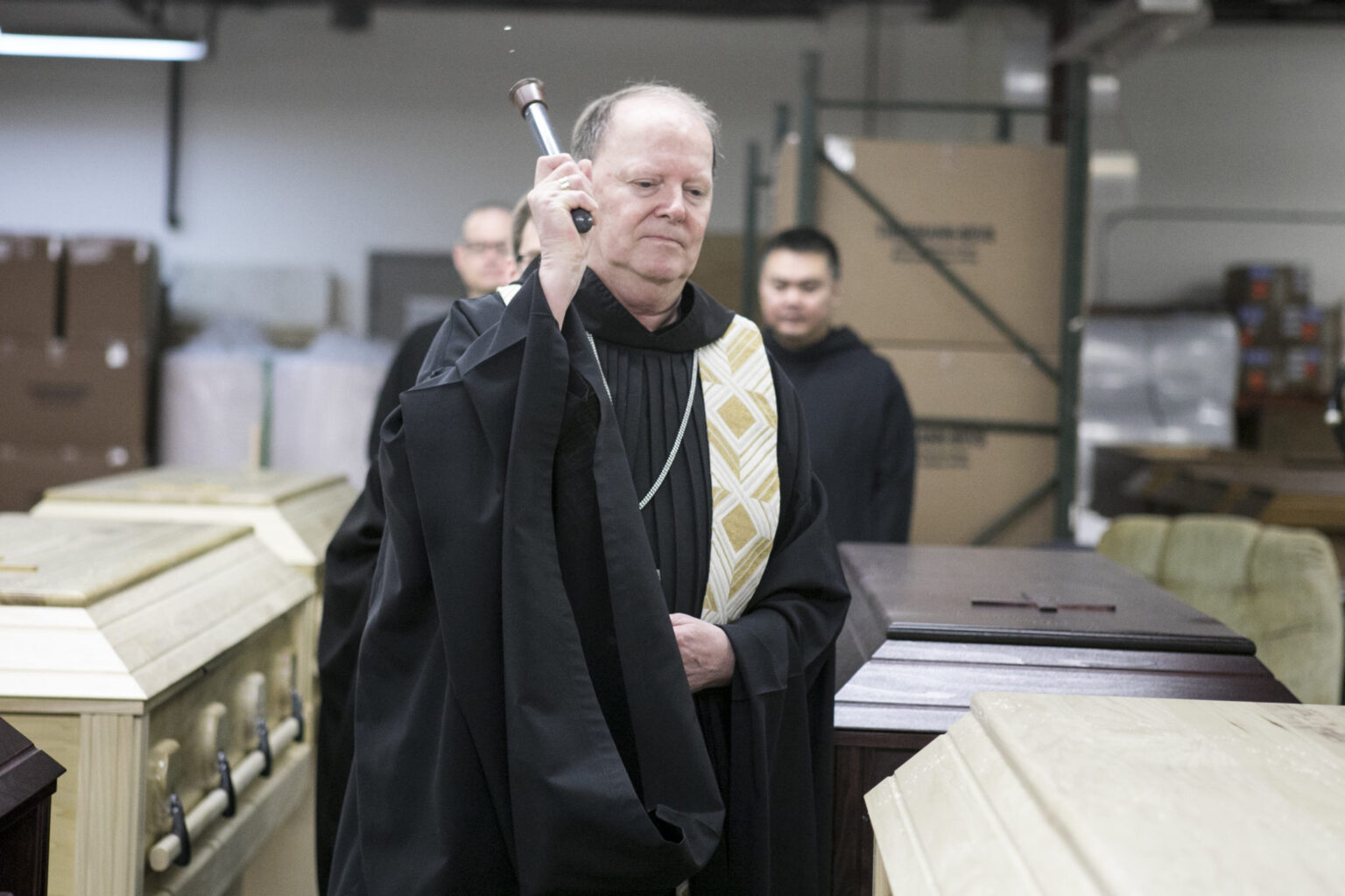 Casket and Urn Blessing - Abbey Caskets