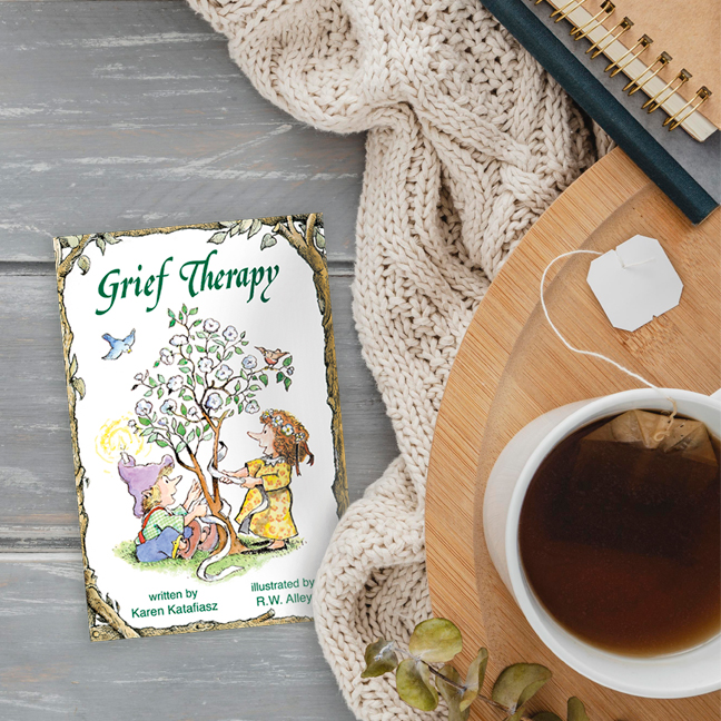 Grief Therapy Elf-help Book - Abbey Caskets